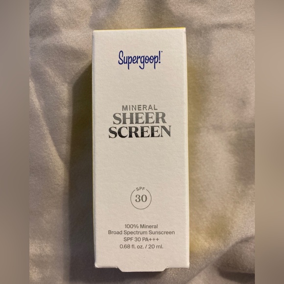 Supergoop! | Skincare | Nib Supergoop Mineral Sheer Screen Spf 3 068 Fl ...